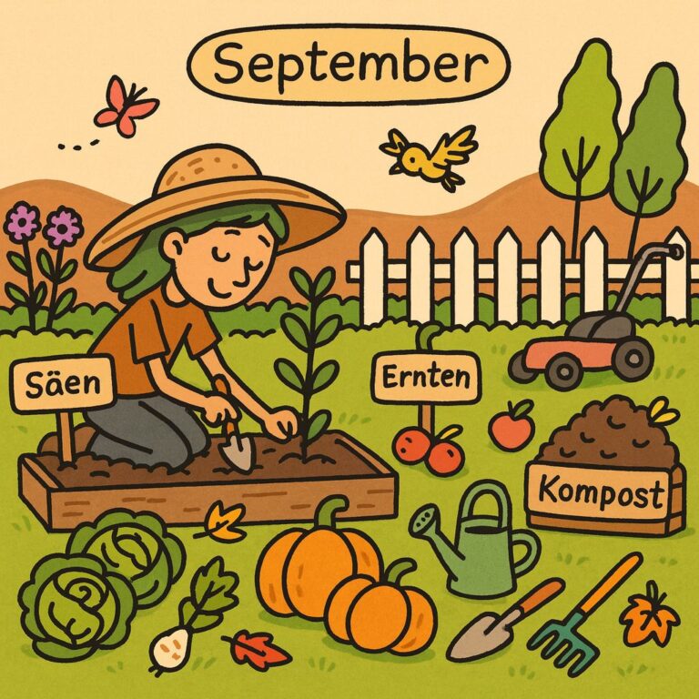 Gartenarbeit im September: Aussaat, Pflanzen, Pflege und Ernte im Monat ...